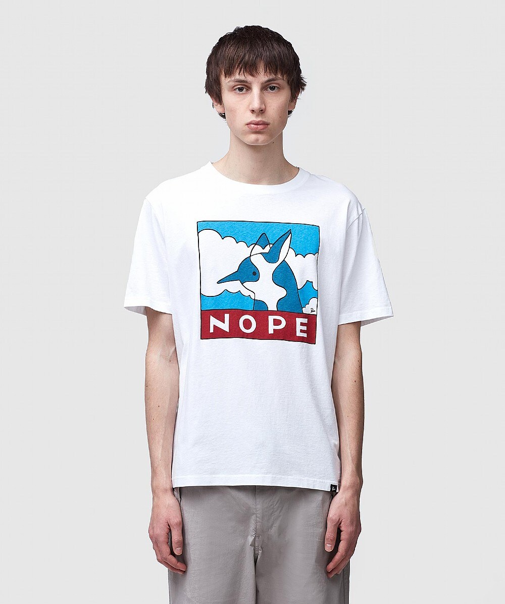 PARRA NOPE T-SHIRT | WHITE | SEVENSTORE