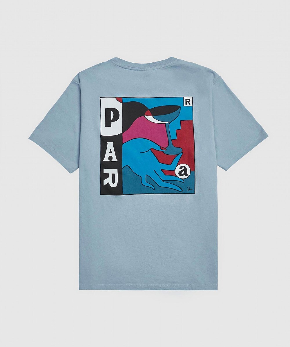 PARRA SPILLED DRINK T-SHIRT | Blue | SEVENSTORE