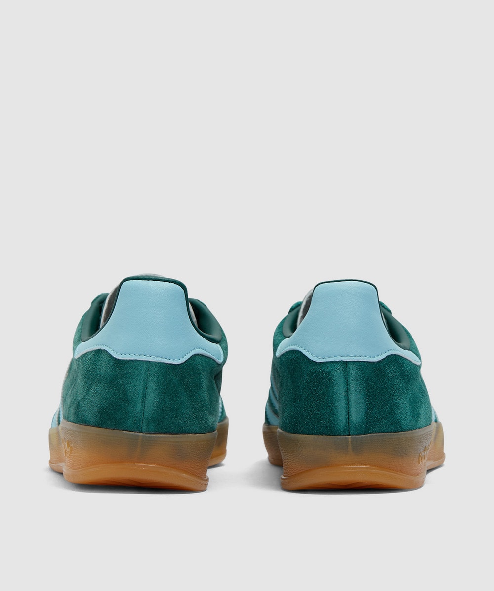 Adidas Originals Gazelle Indoor (Collegiate Green/Haze Sky/Victory Gold ...