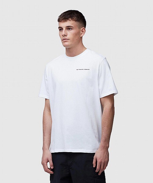POP TRADING COMPANY. RINGER T-SHIRT | GREY | SEVENSTORE