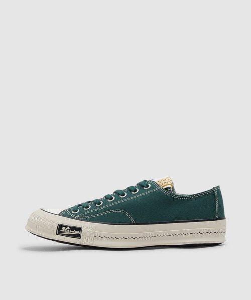 Visvim Skagway Lo G.pattern Sneaker In Green | ModeSens