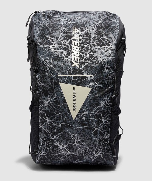 Adidas Terrex X And Wander Aeroready Hiking Backpack In Black/orbit ...
